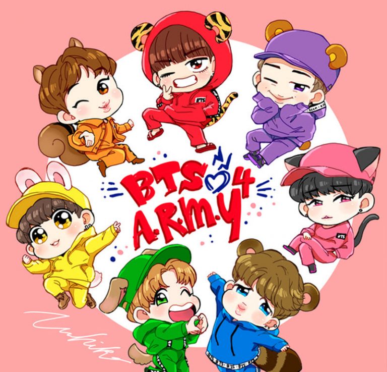 Hình ảnh Chibi Bts đẹp Và Cực Chất Ảnh đẹp Bts